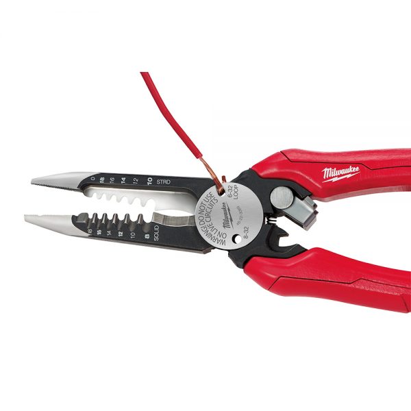 MILWAUKEE WIRE STRIPPER ELECTRICIAN 6 IN 1 | Contractor Cave Tools