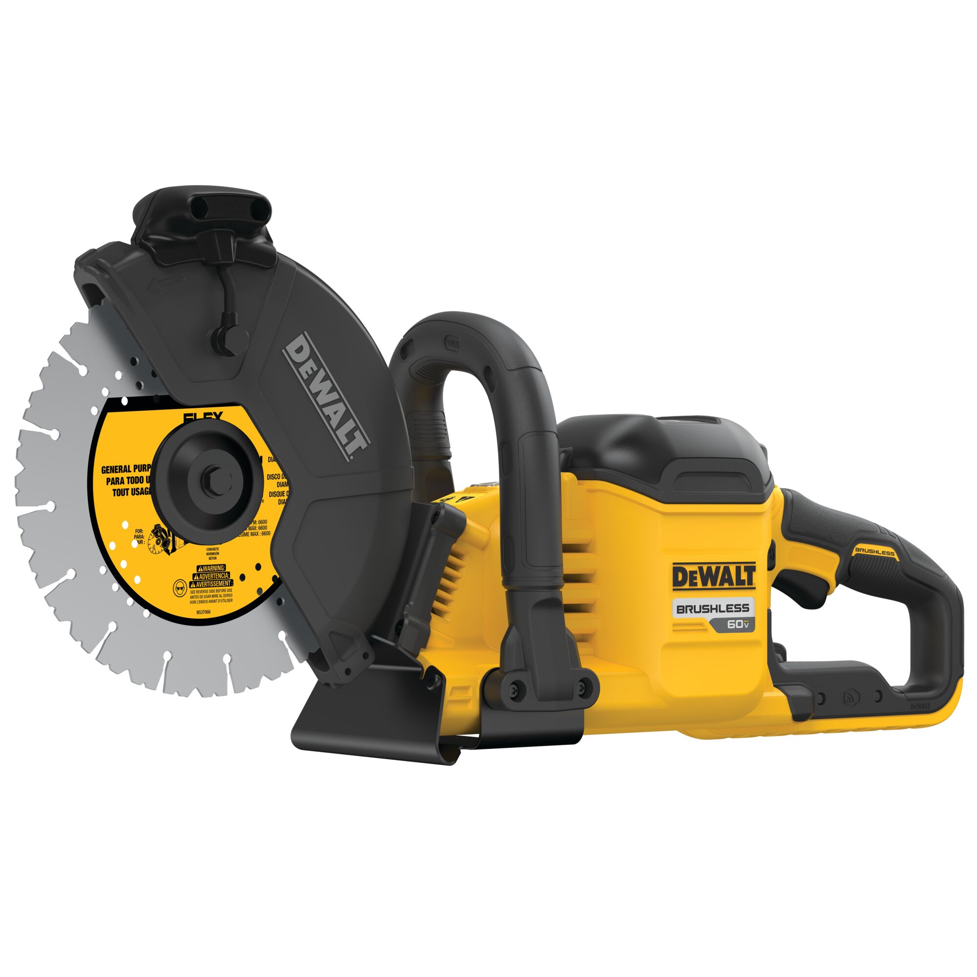 Dewalt Flexvolt DCS690 9" Cut-Off Concrete Saw Power Tool Showcase ...