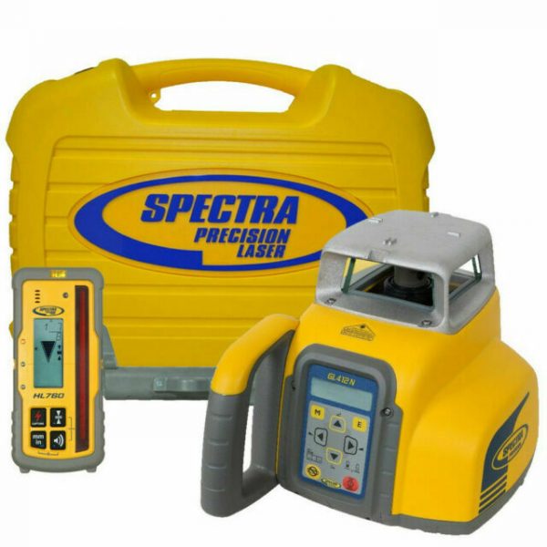 SPECTRA Rotary Laser - Single Grade w/HL760 Receiver - Contractor Cave ...