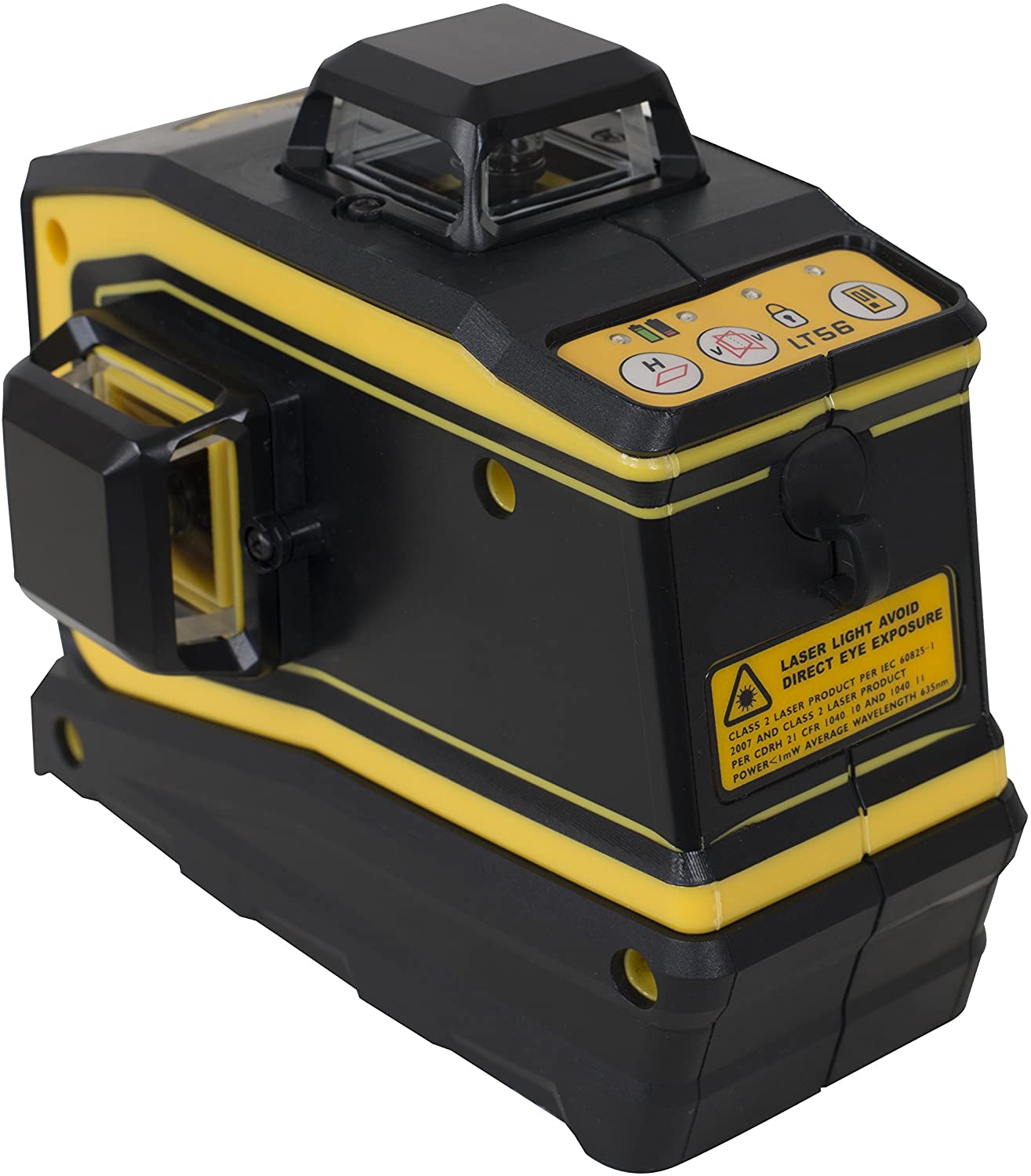 SPECTRA Cross Line Laser - 3 Beam w/HR220 Receiver - Contractor Cave Tools