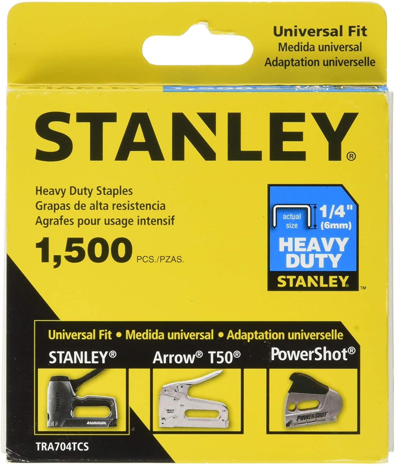 STANLEY® 5/16" Staples 1500pk - Contractor Cave Tools