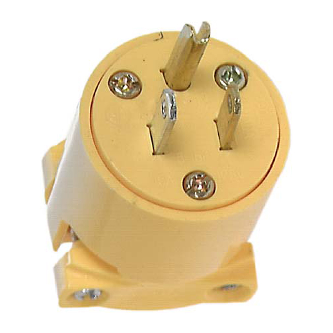 EATON Extension Cord Plug Male 125V 15Amp 4867 - Contractor Cave Tools