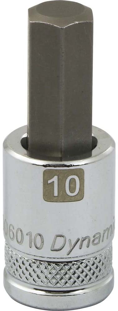 DYNAMIC Socket Hex 3/8" Drive 10mm - Contractor Cave Tools