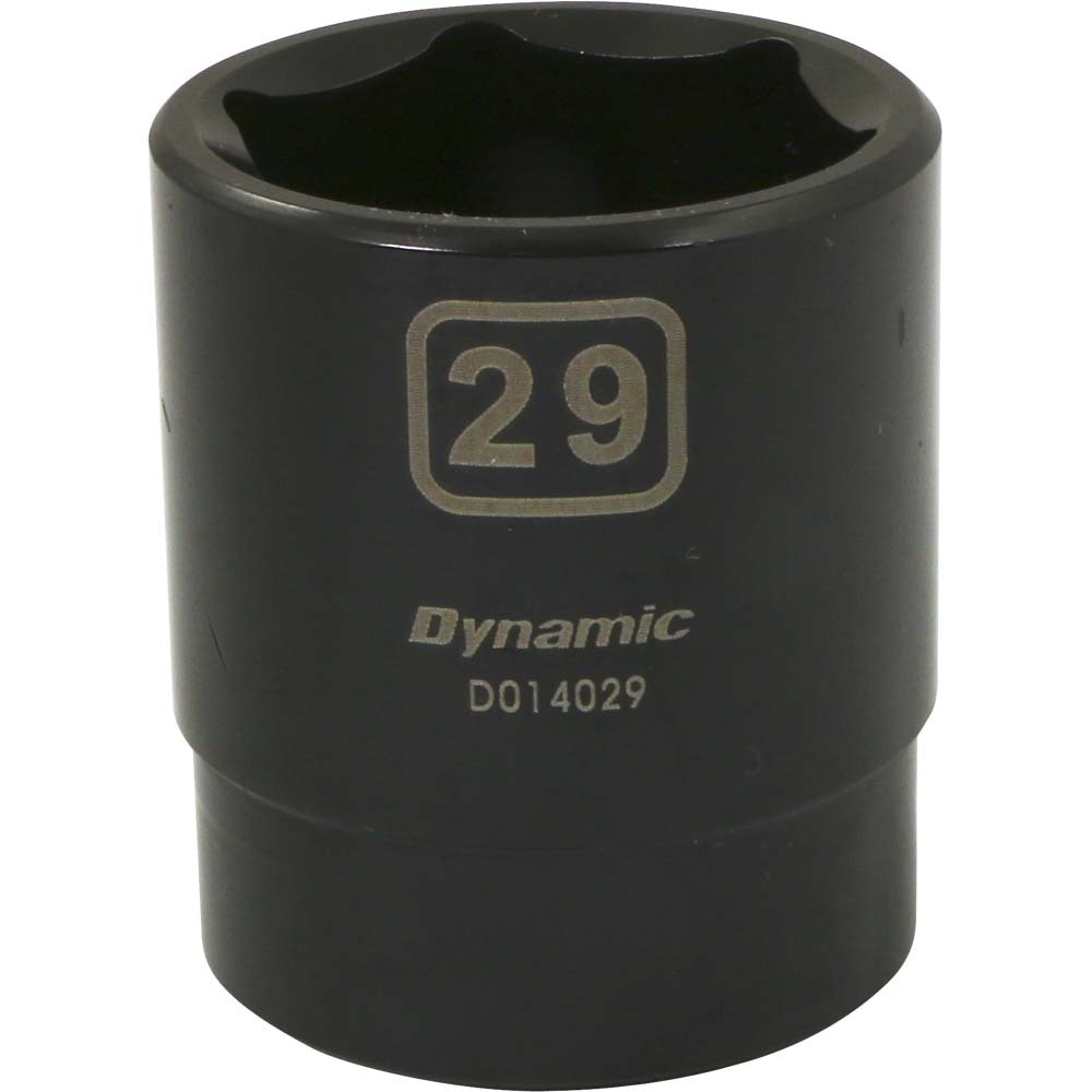 DYNAMIC Socket Impact 1/2" Drive 29mm - Contractor Cave Tools