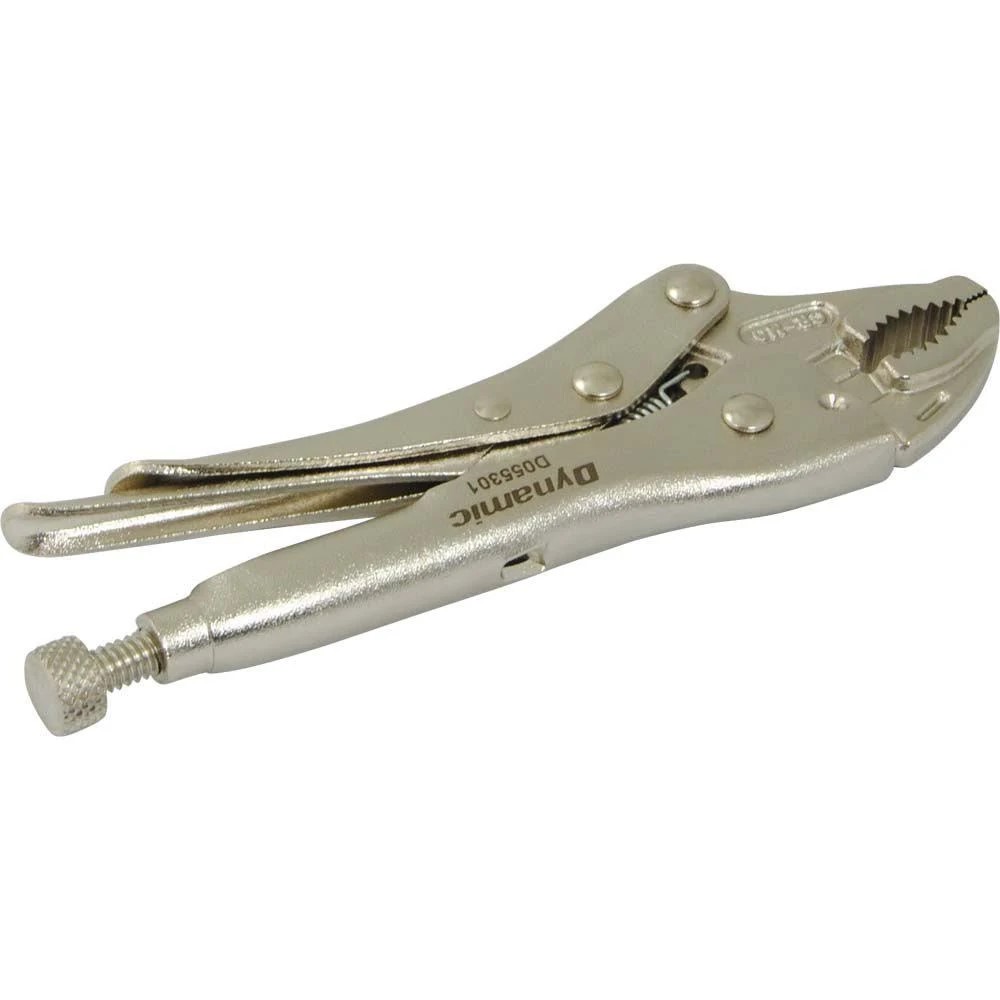 Dynamic 5" Vise Grip-Curved Jaw/Wire - Contractor Cave Tools