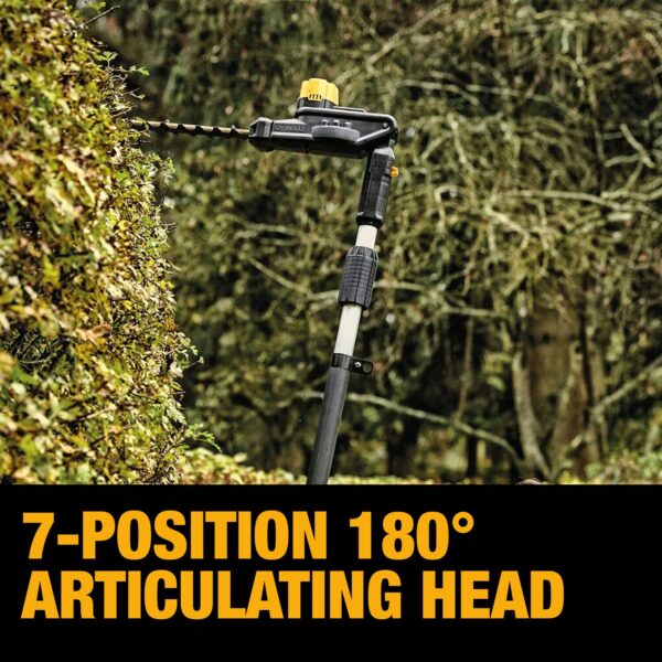 DEWALT® 20V MAX* Cordless Pole Saw and Pole Hedge Trimmer Combo Kit ...