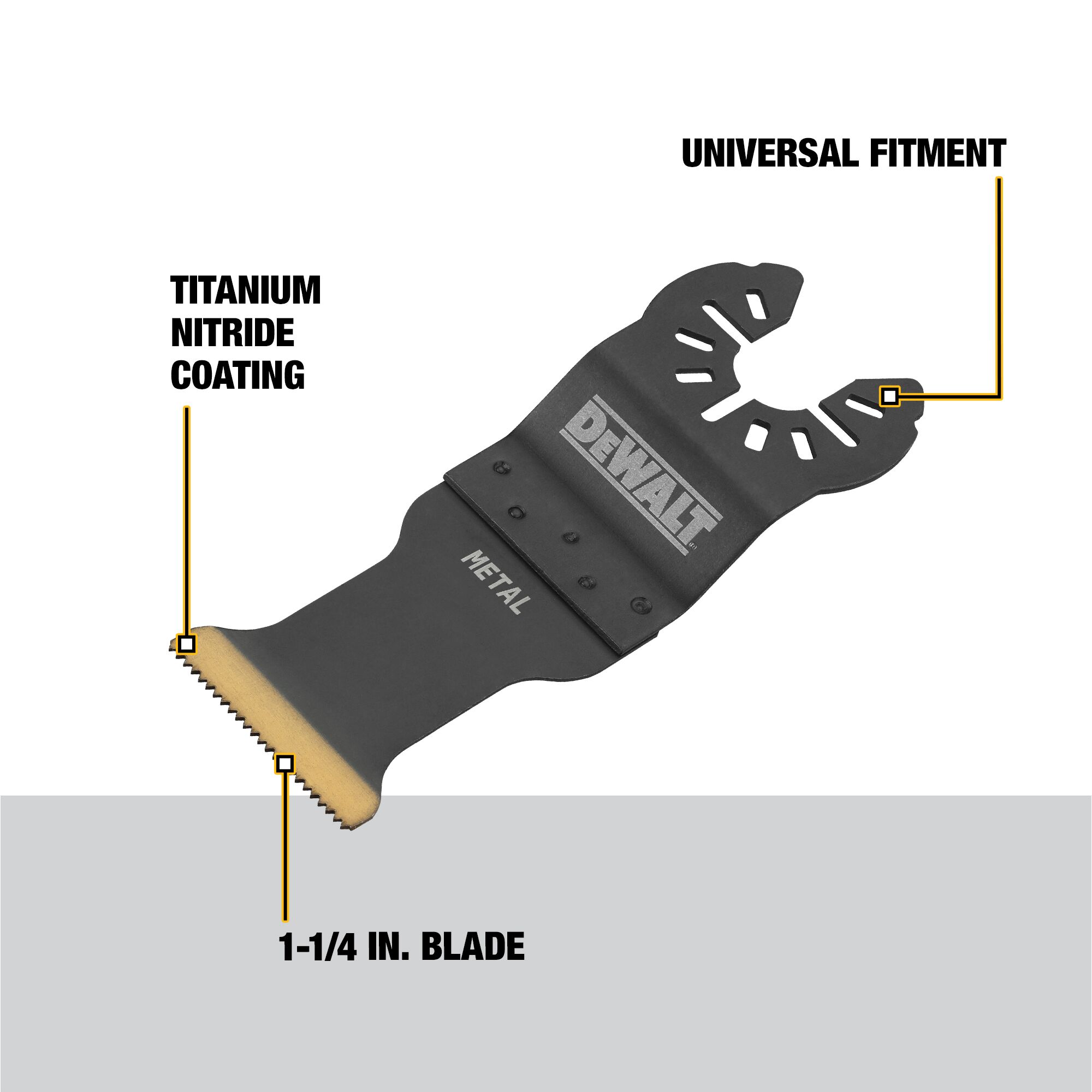 DEWALT Oscillating Metal Cutting Blade - Contractor Cave Tools