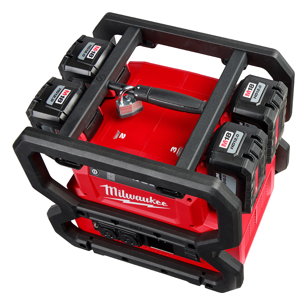 MILWAUKEE M18™ CARRY-ON™ 3600W/1800W Power Supply - Contractor Cave Tools