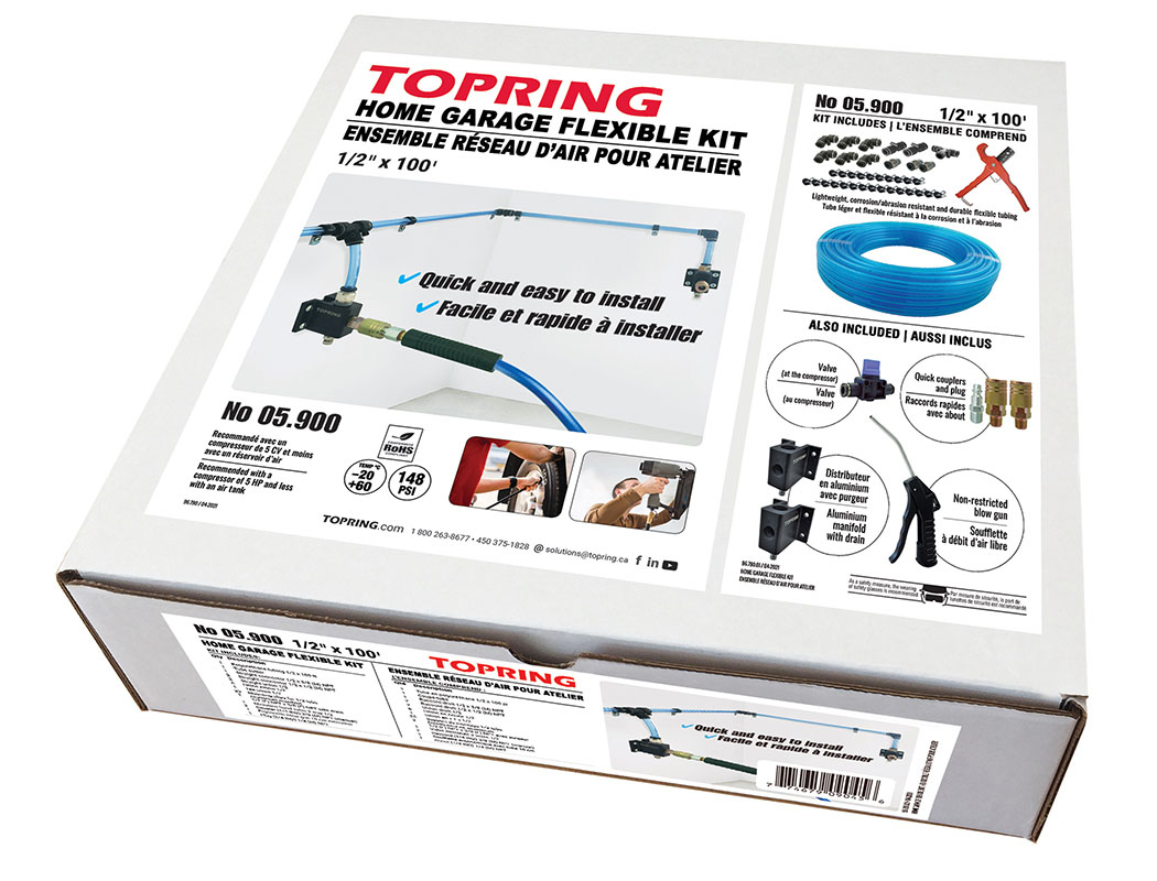 TOPRING Home Garage Flexible Kit - Contractor Cave Tools
