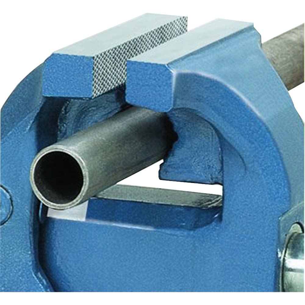 GRAY 8" Forged Combination Pipe Vise - Contractor Cave Tools