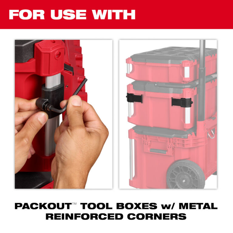 MILWAUKEE PACKOUT™ Tool Box M18™ Battery Rack Attachment 48-22-8603
