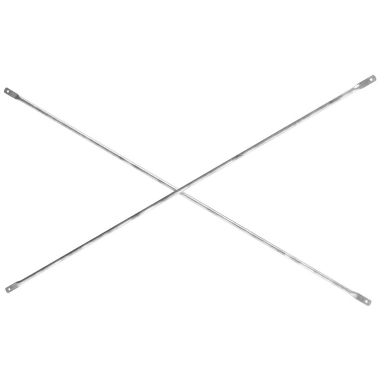 METALTECH Standard Scaffold Cross Brace 7' x 4', Galvanized M-MC4884