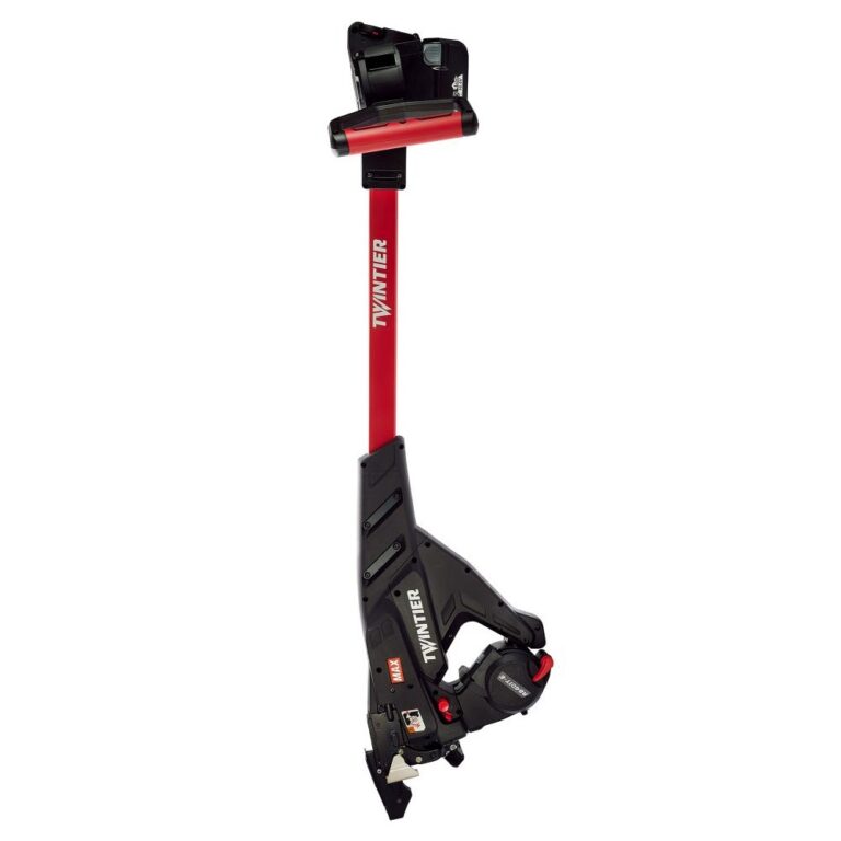 MAX Stand-Up Twin Tier Rebar Tying Tool 14.4V Li-Ion Kit RB401T-E