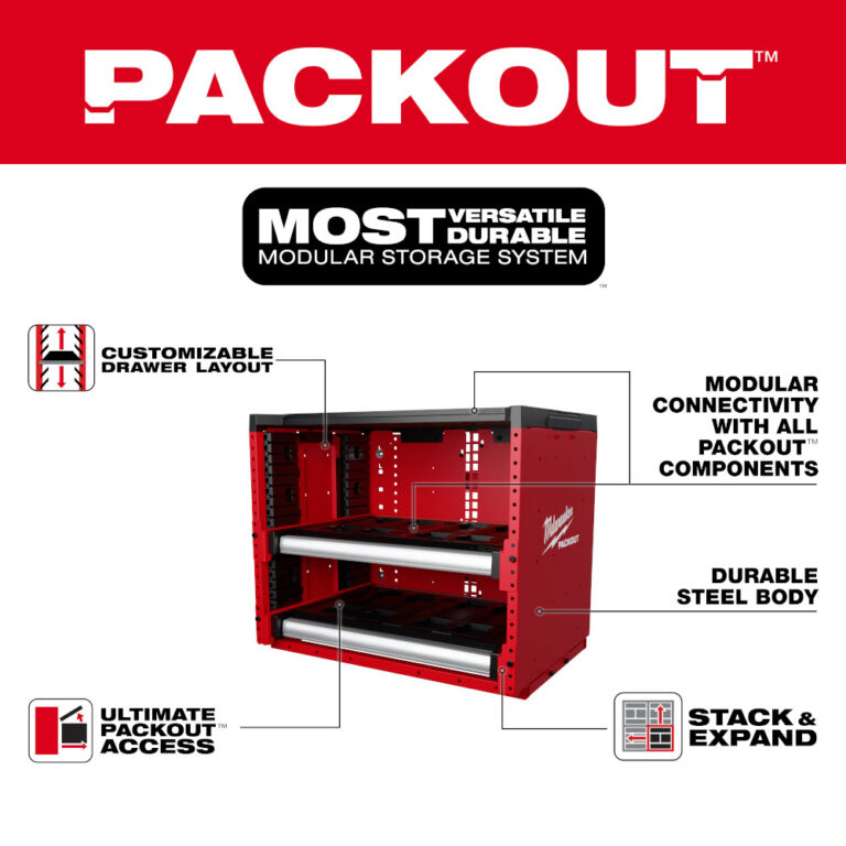 MILWAUKEE PACKOUT™ Rack 48-21-8000